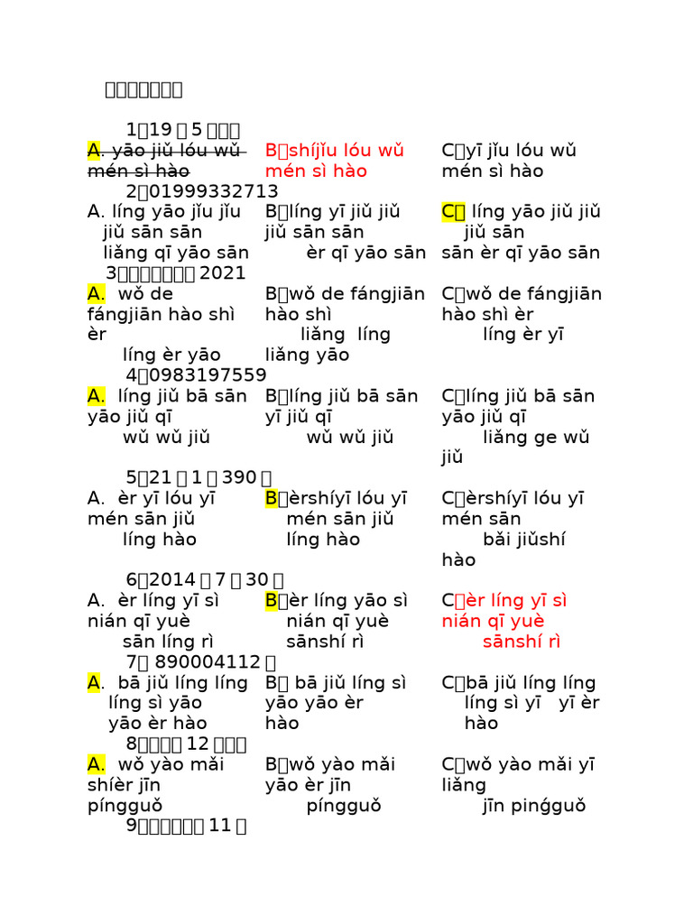 Btvn-Đáp Án 10 | PDF