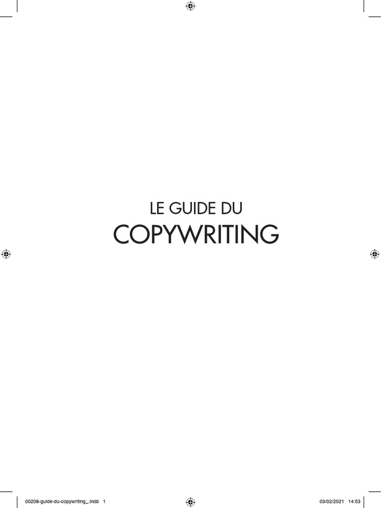 Guide Du Copywriting EP2 | PDF