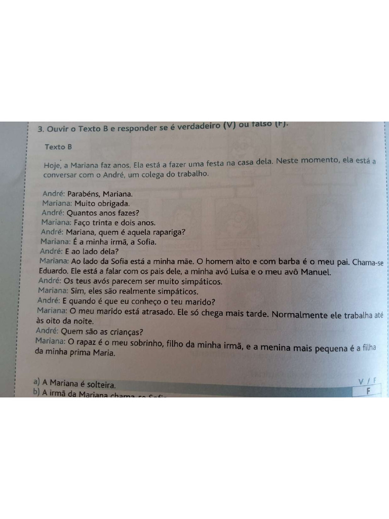 PLA - Verbos em - Er e - Ir Exercícios | PDF