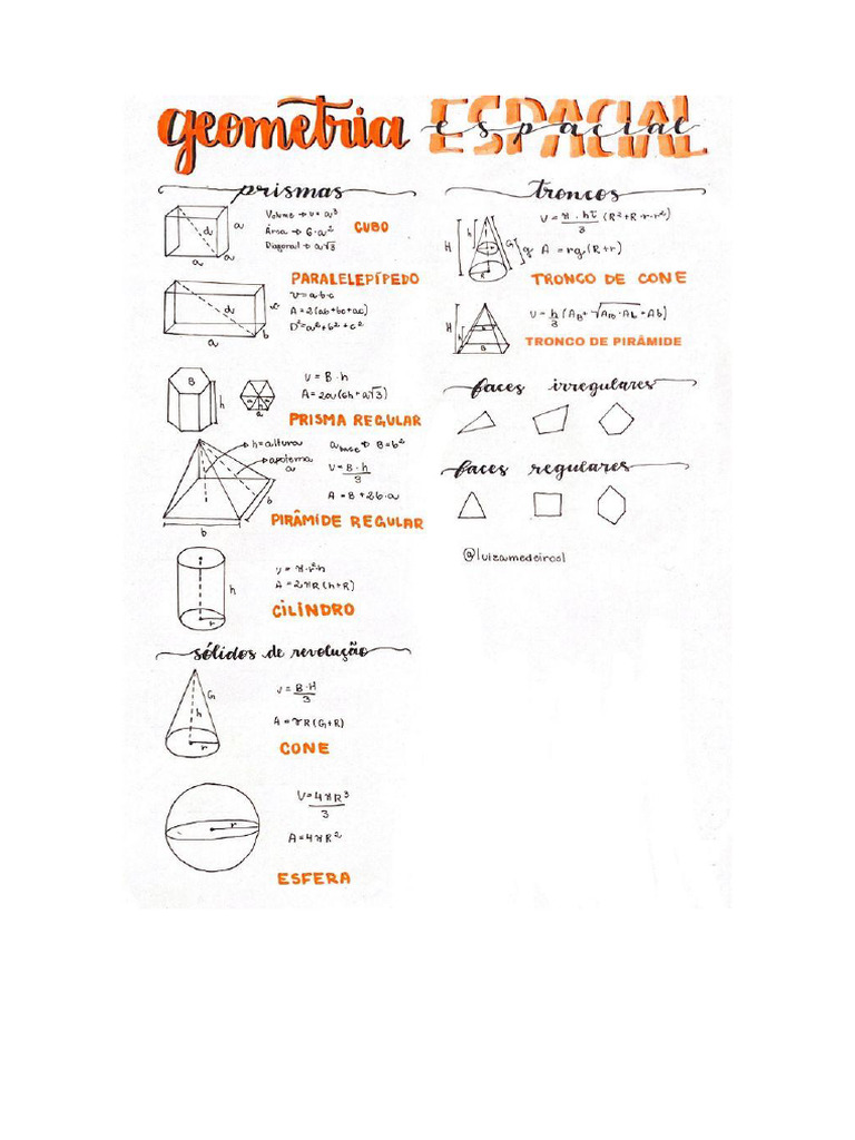 Geometria Espacial | PDF