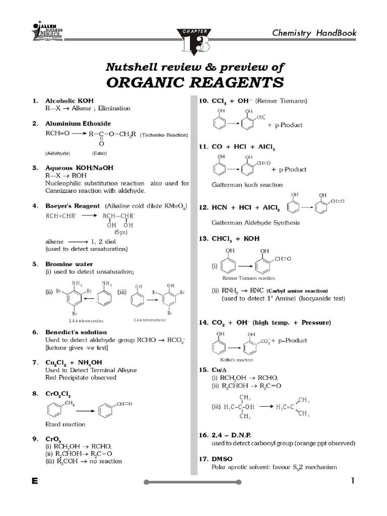 Organic-Reagents-and-Organic-Compounds-with-Nitrogen (4) Export | PDF