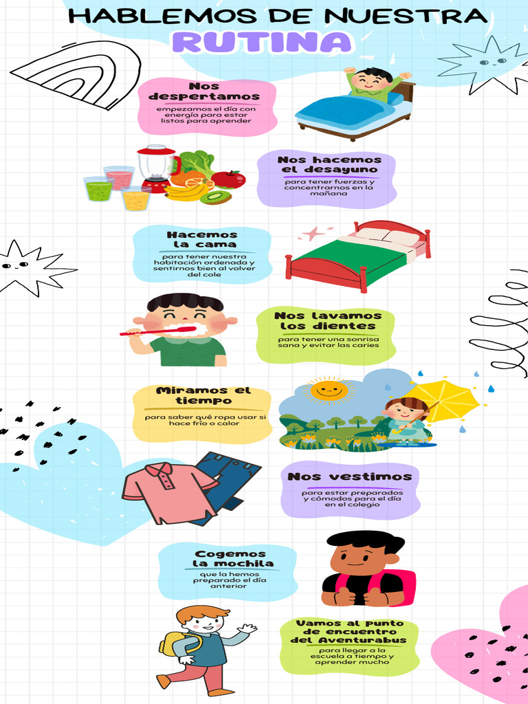 Infografía Rutina | PDF