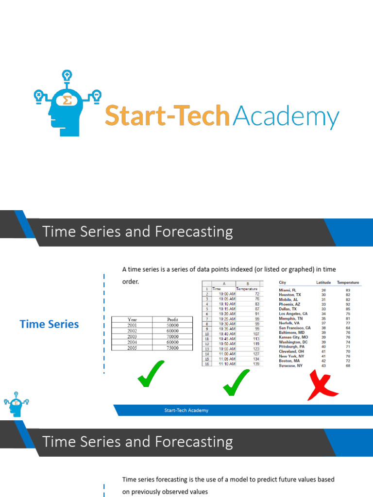Forecasting Slides All Pdf