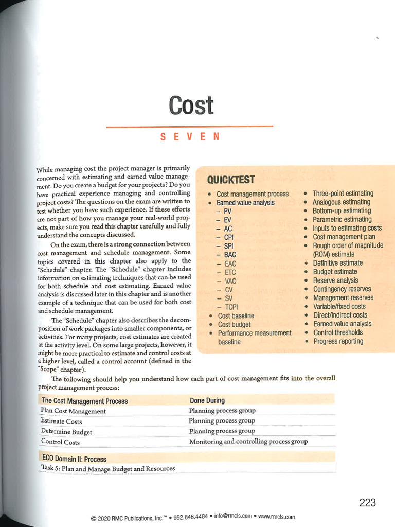 PMP Book - 203-232 | PDF