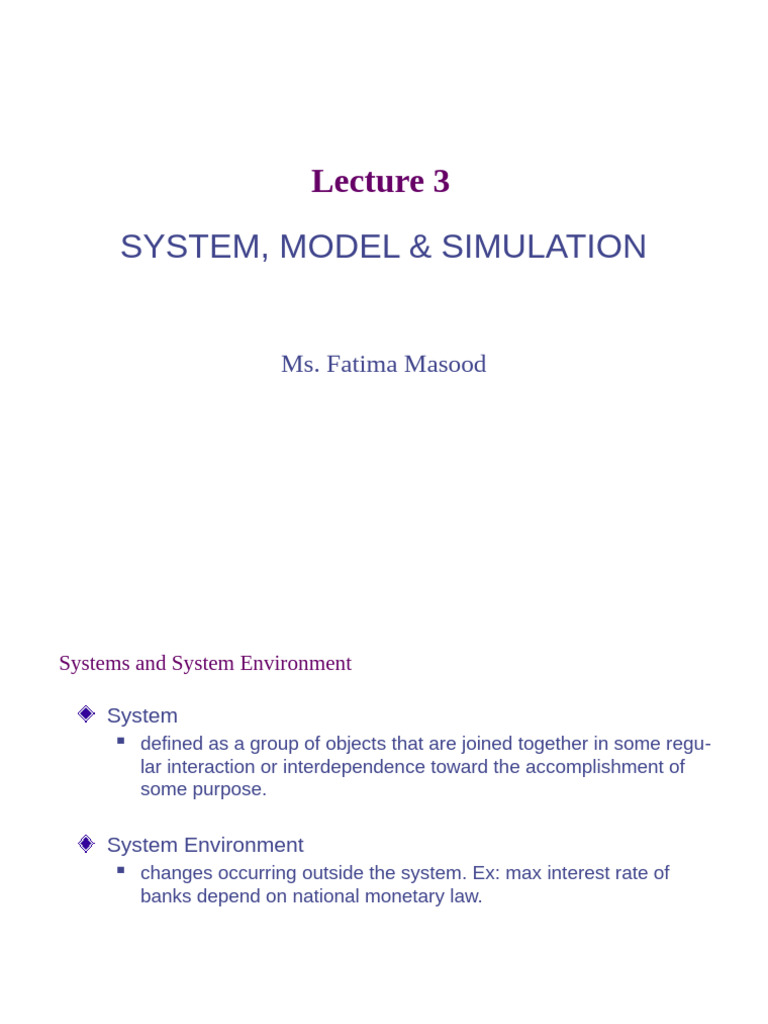 Lecture 3 | PDF