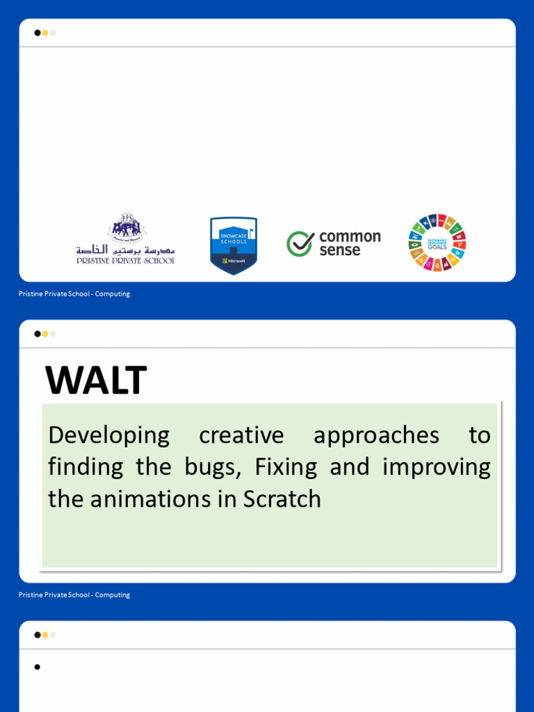 Year 3A L1Unit 4 Developing Creative Approaches To Finding The Bugs ...