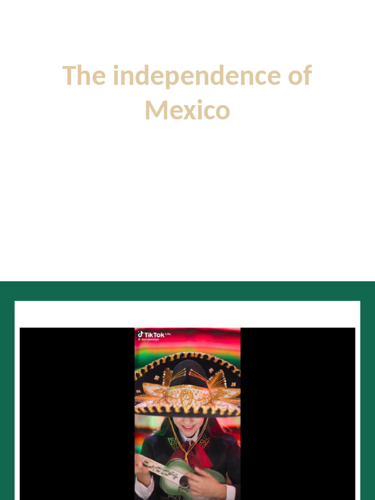The Independence of Mexico1 | PDF