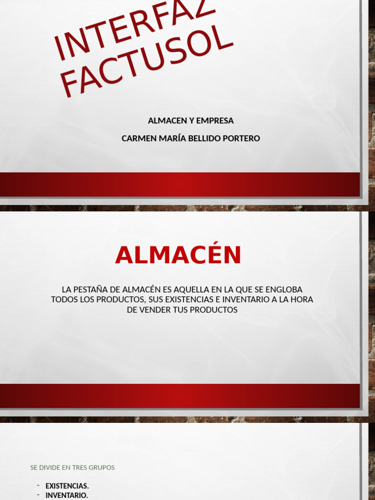 PresentaciÃ Factusol 1 | PDF