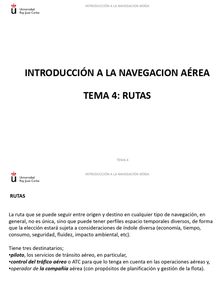 Tema 4 - Rutas Loxo Orto | PDF