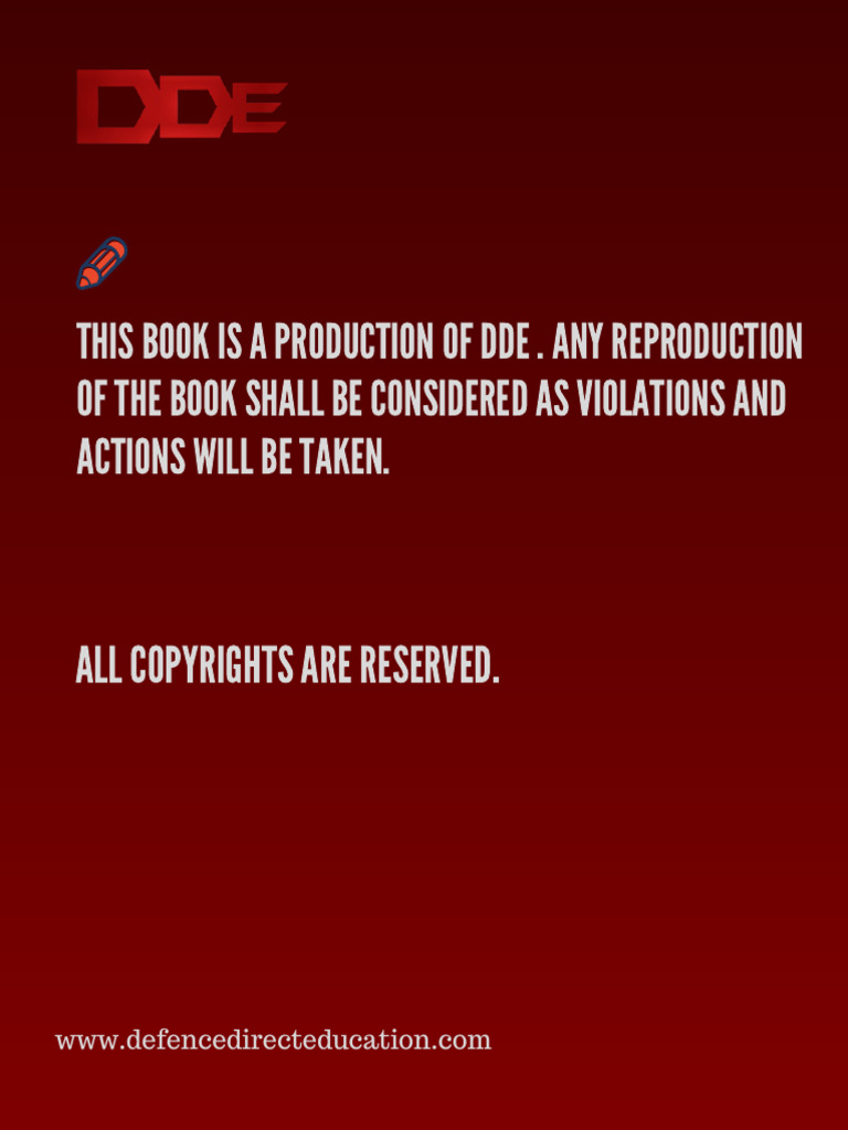 This Book Is A Production of Dde - Any Reproduction of The Book Shall ...