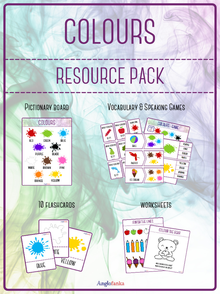 Resource Pack: Colours | PDF | Color