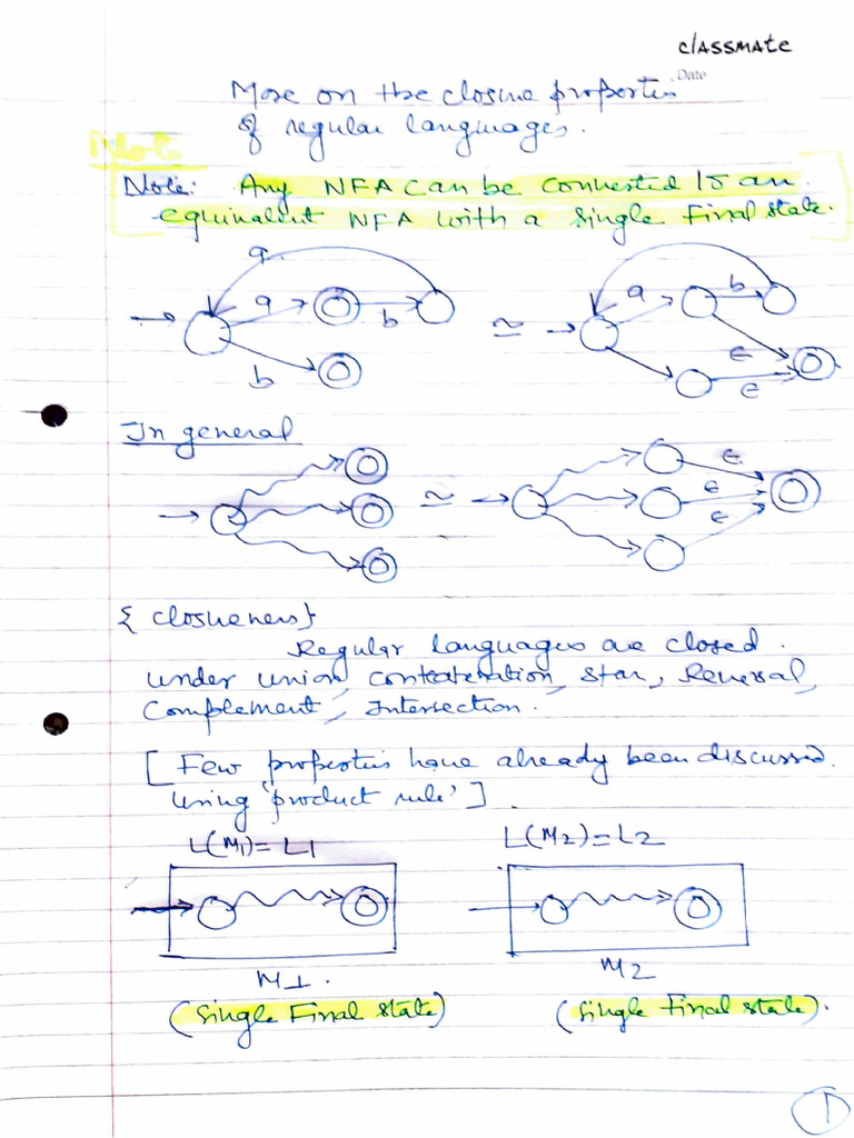 Closure Properties | PDF
