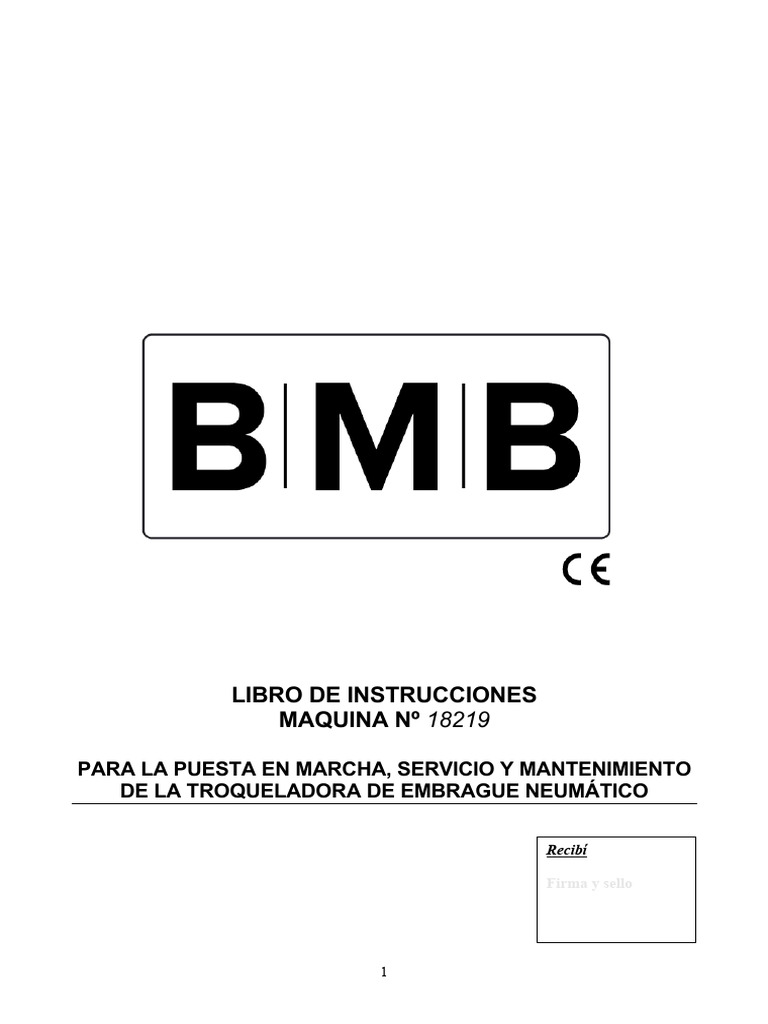 MANUAL BMB 1200 - 2021 - Compressed | PDF