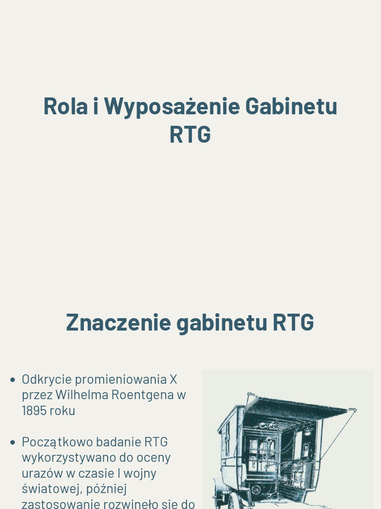 Gabinet Rtg | PDF