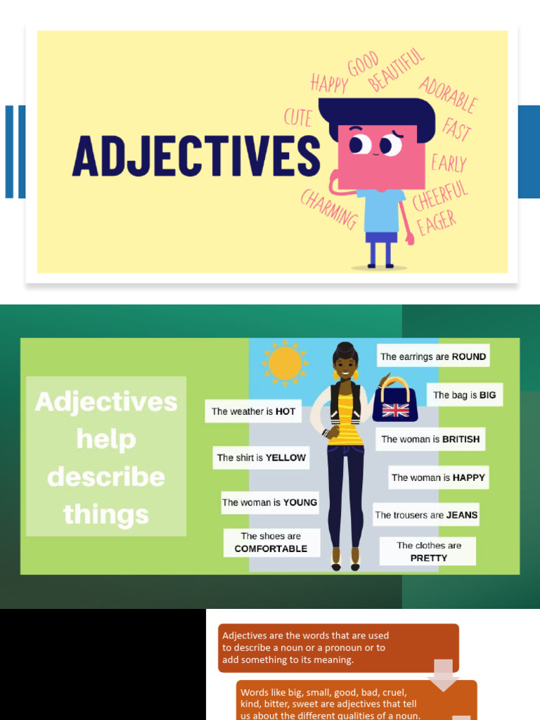 Adjectives PPT PDF | PDF