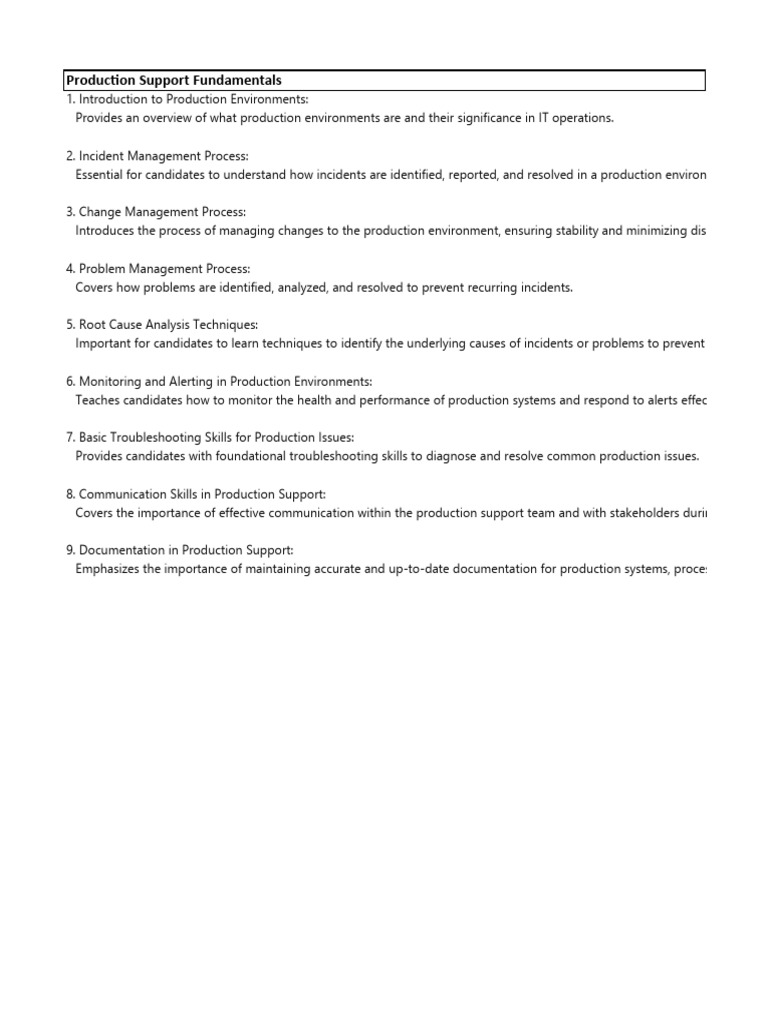 Fresher Training Curriculum - DMAIC | PDF