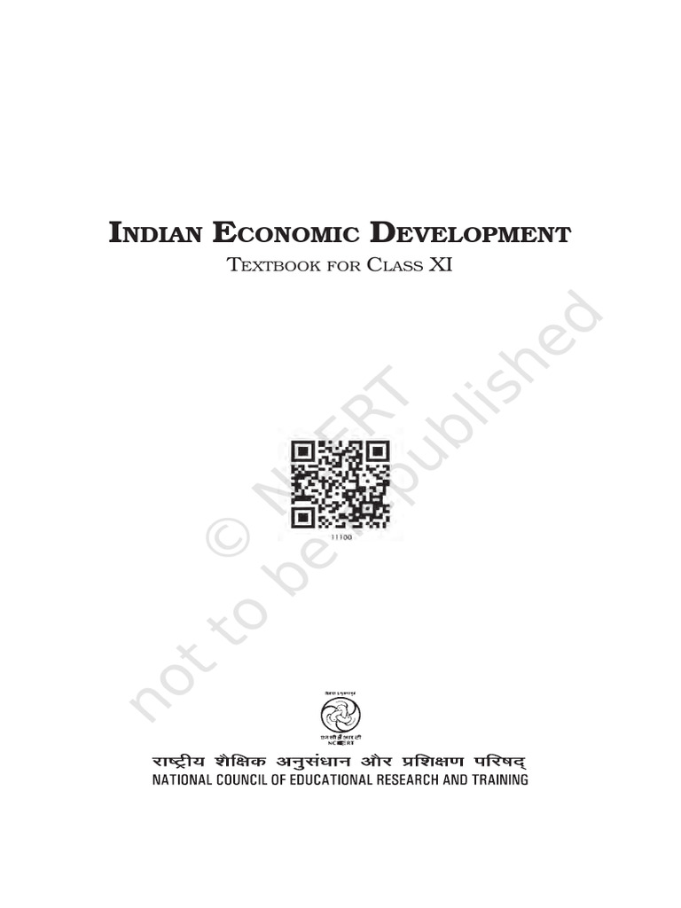 X - Indian Economic Development | PDF