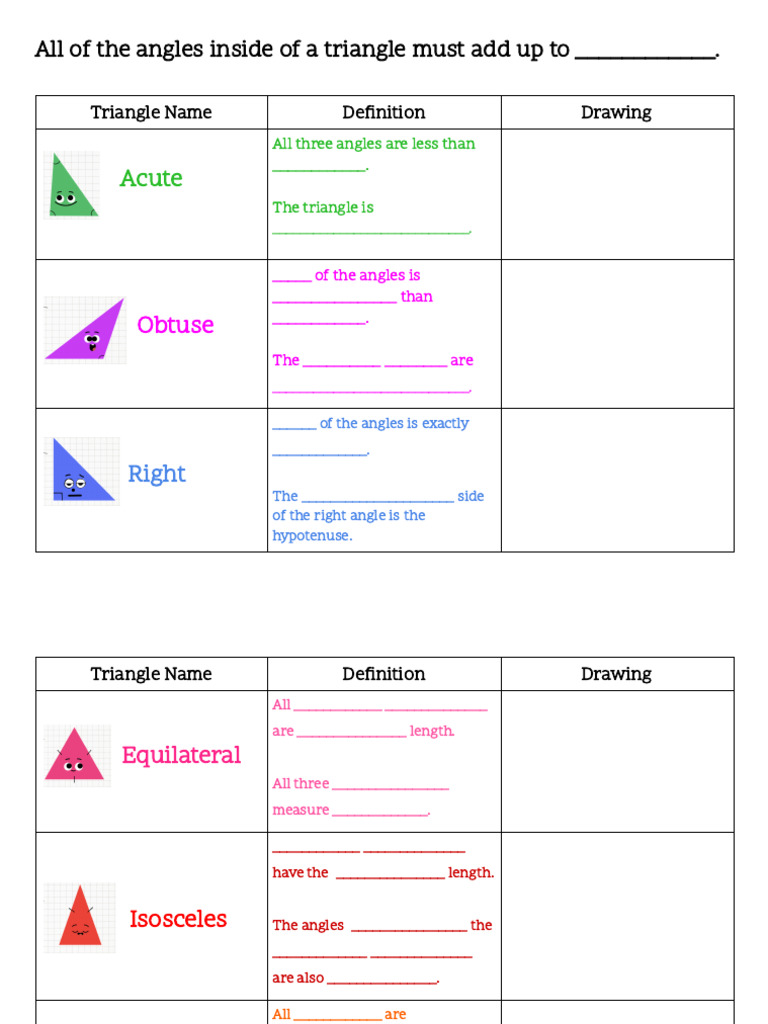 Triangle Notes | PDF | Teaching Methods & Materials