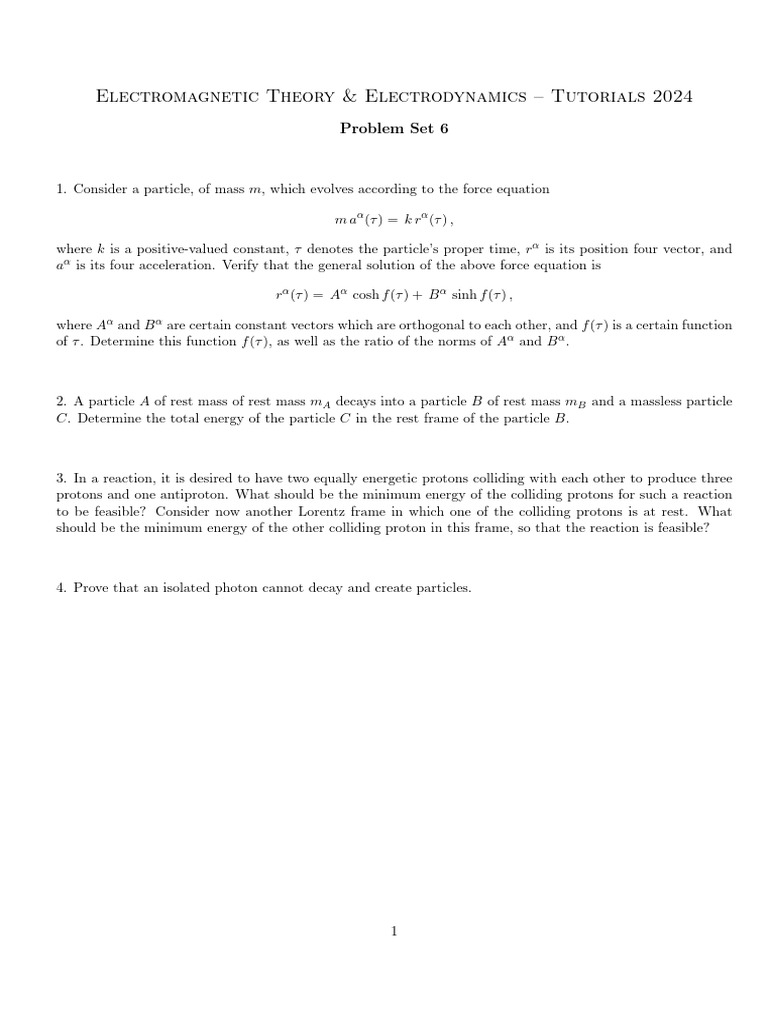 EMT Tutorials 2024 Set6 | PDF