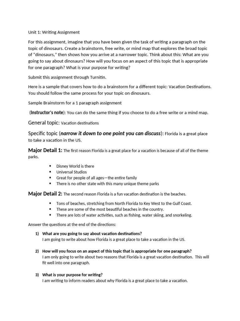 Eng 002 CH 1 Writing Prompt | PDF