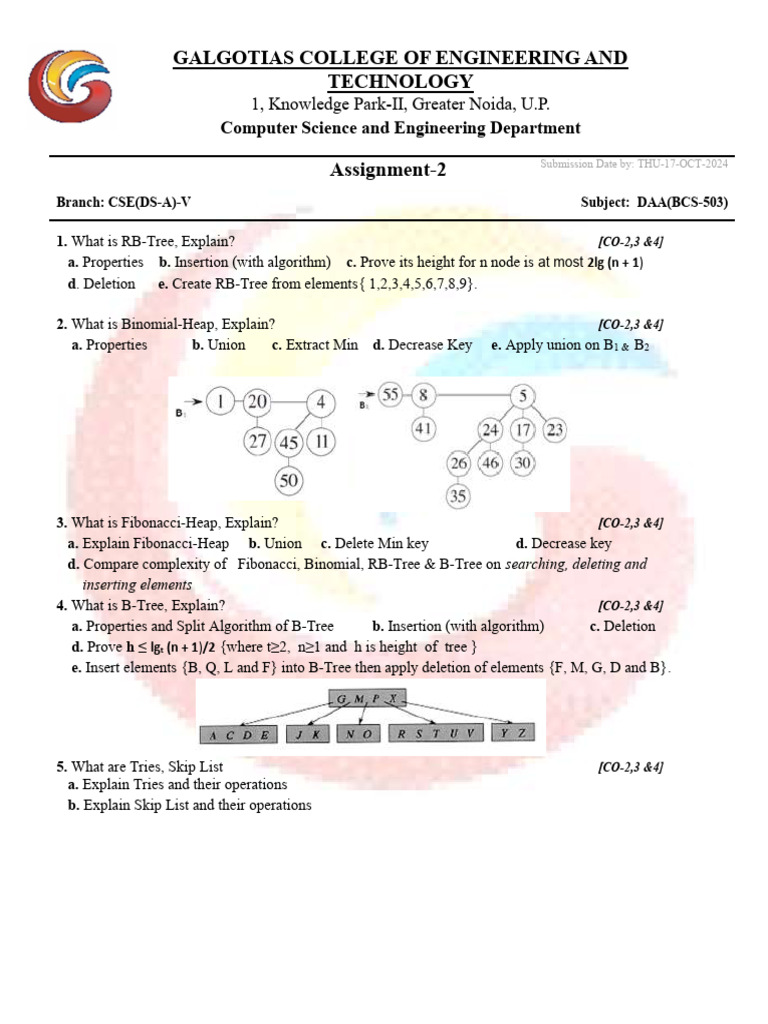 BCS 503 - Assignment 2 | PDF