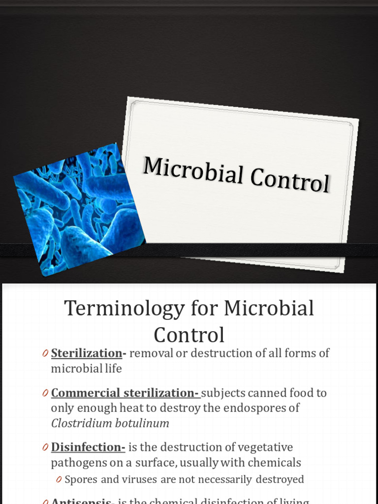 Microbial Control | PDF