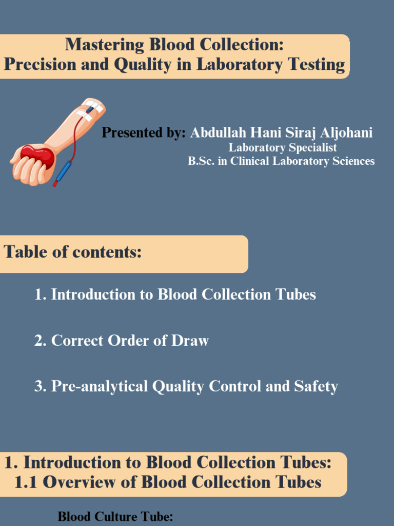 Mastering Blood Collection | PDF