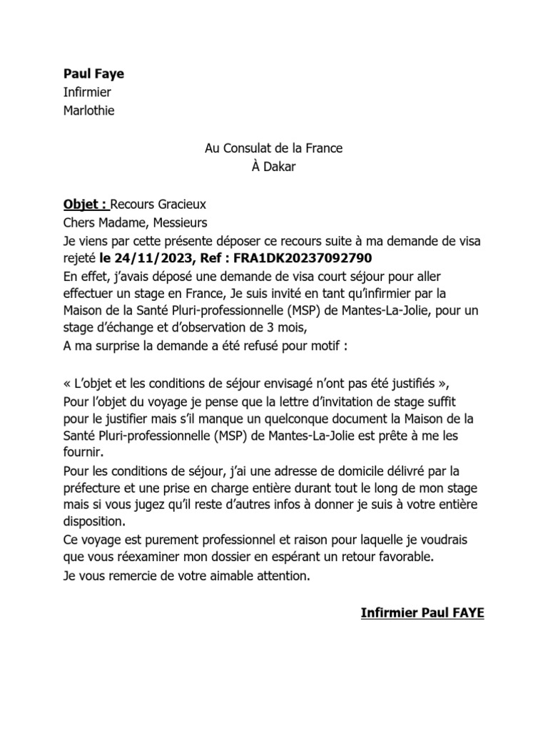 Paul Faye RECOURS | PDF