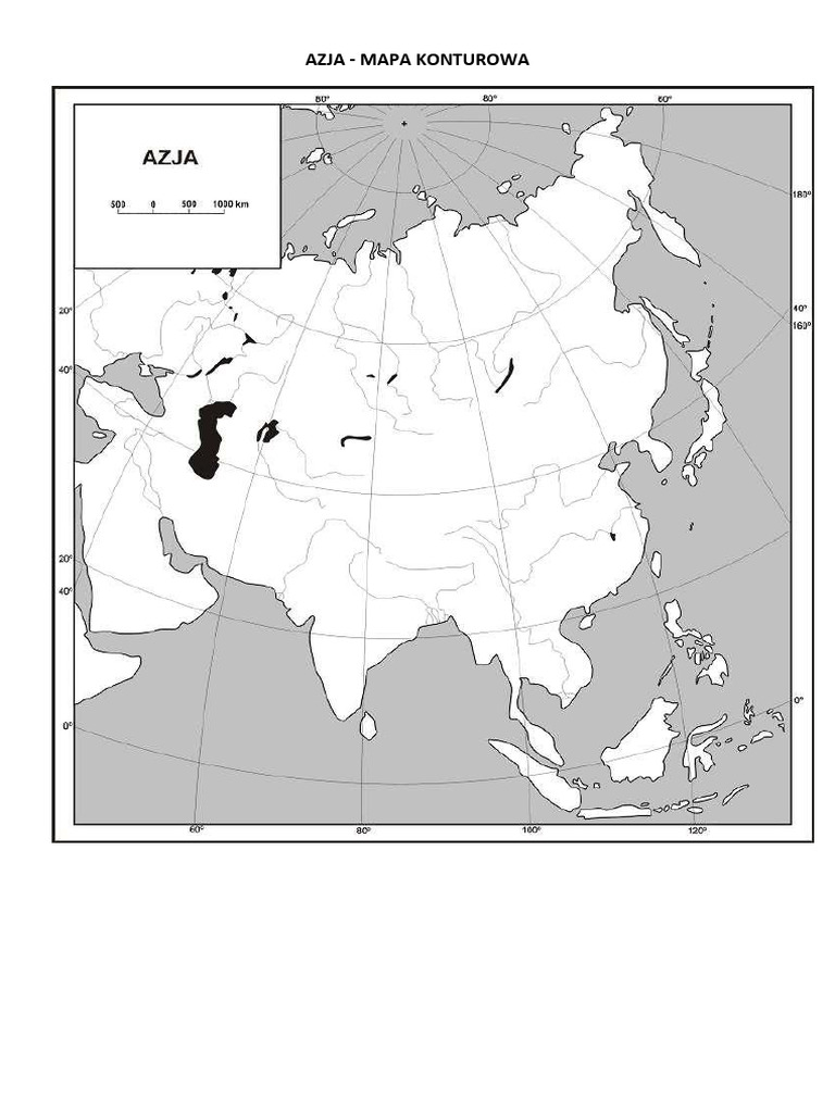 Azja Mapa | PDF
