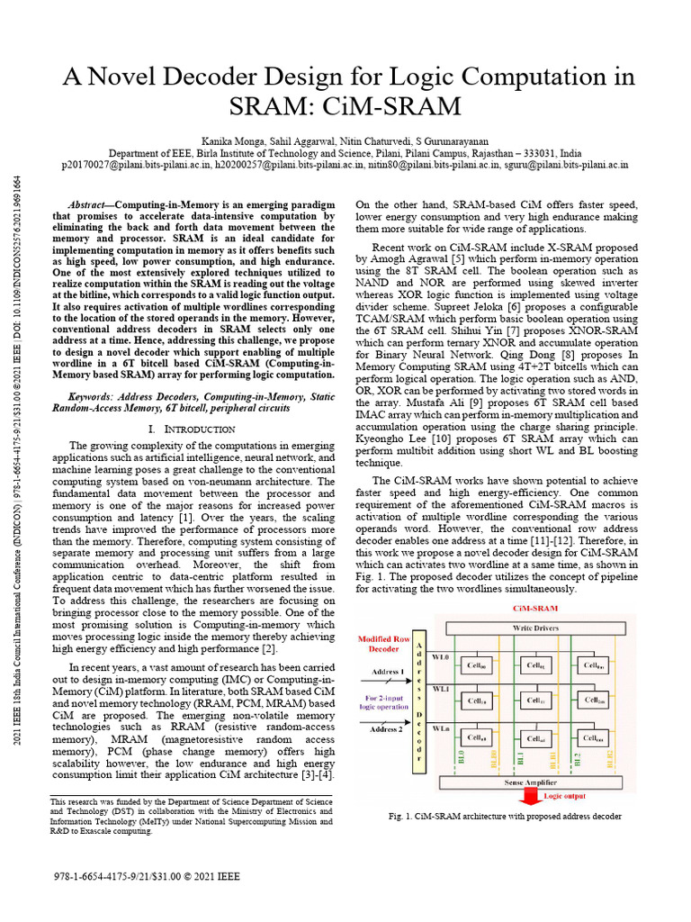 A_Novel_Decoder_Design_for_Logic_Computation_in_SRAM_CiM-SRAM | PDF