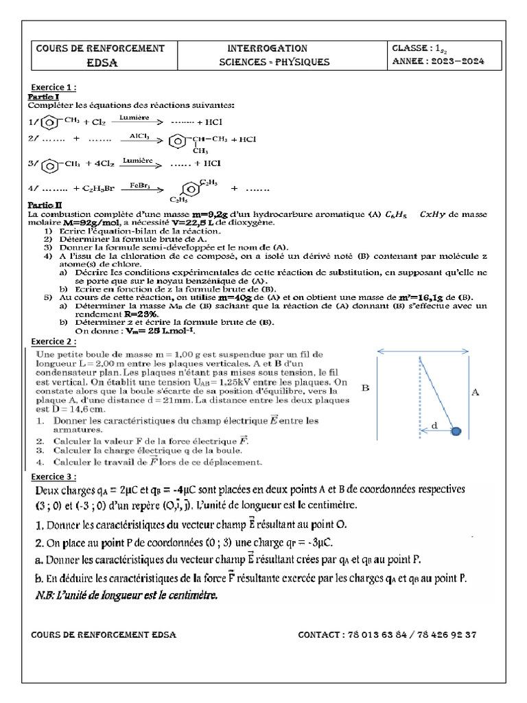 Interrogation 1S | PDF