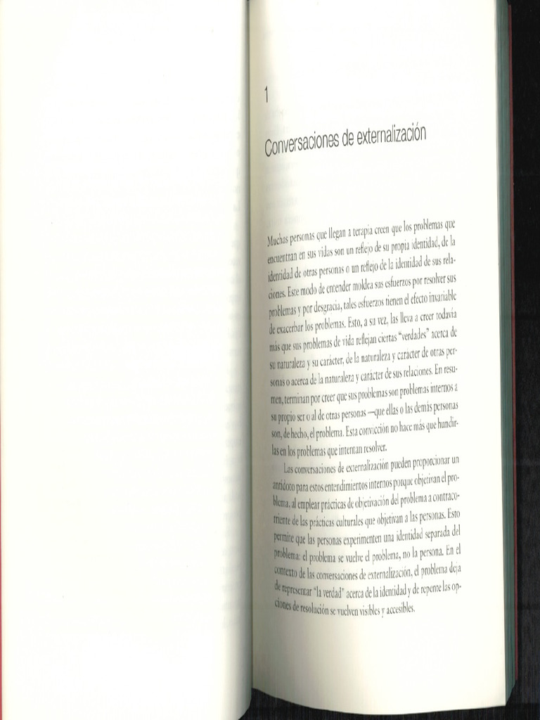 Capítulo 1. Mapas Michael White Externalizacion | PDF