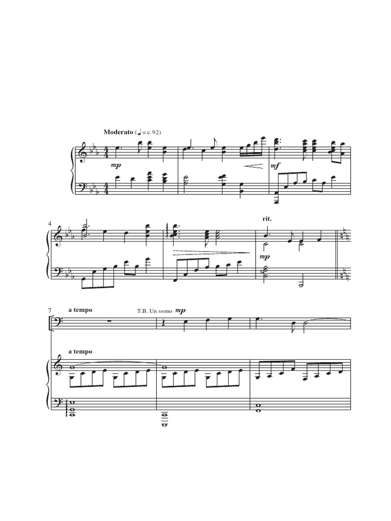 Fiel a Mim - Partitura Vocal | PDF