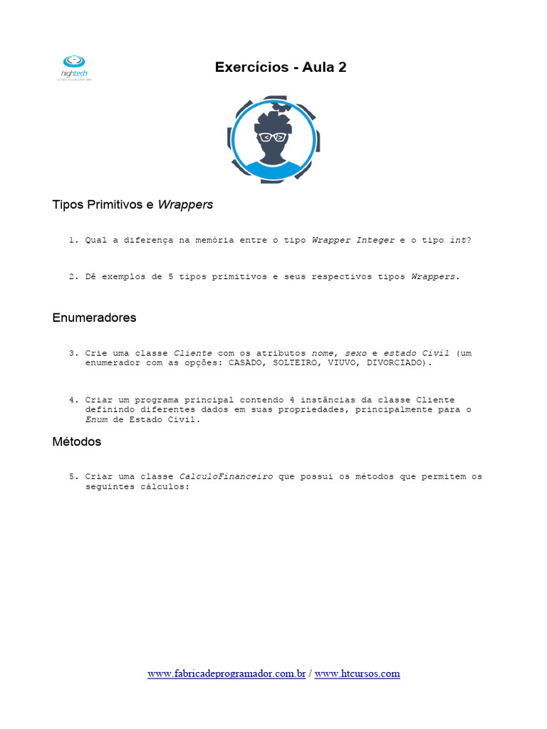 Exercicio Aula2 | PDF