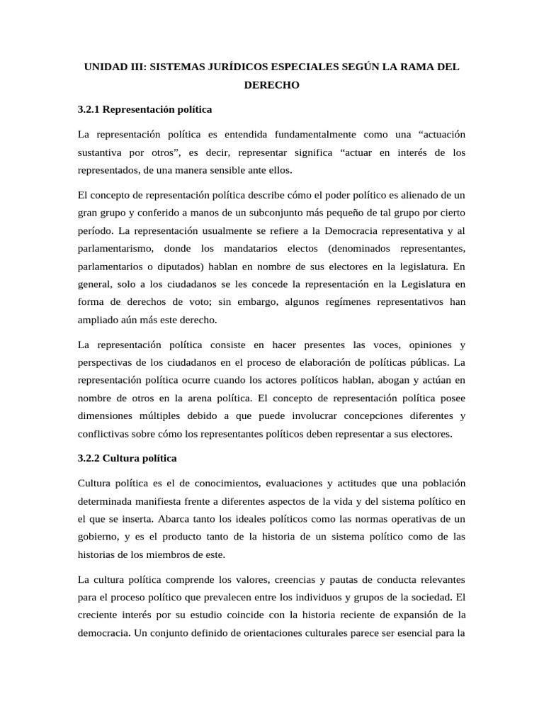 Resumen Unidad Iii Derecho Comparado | PDF
