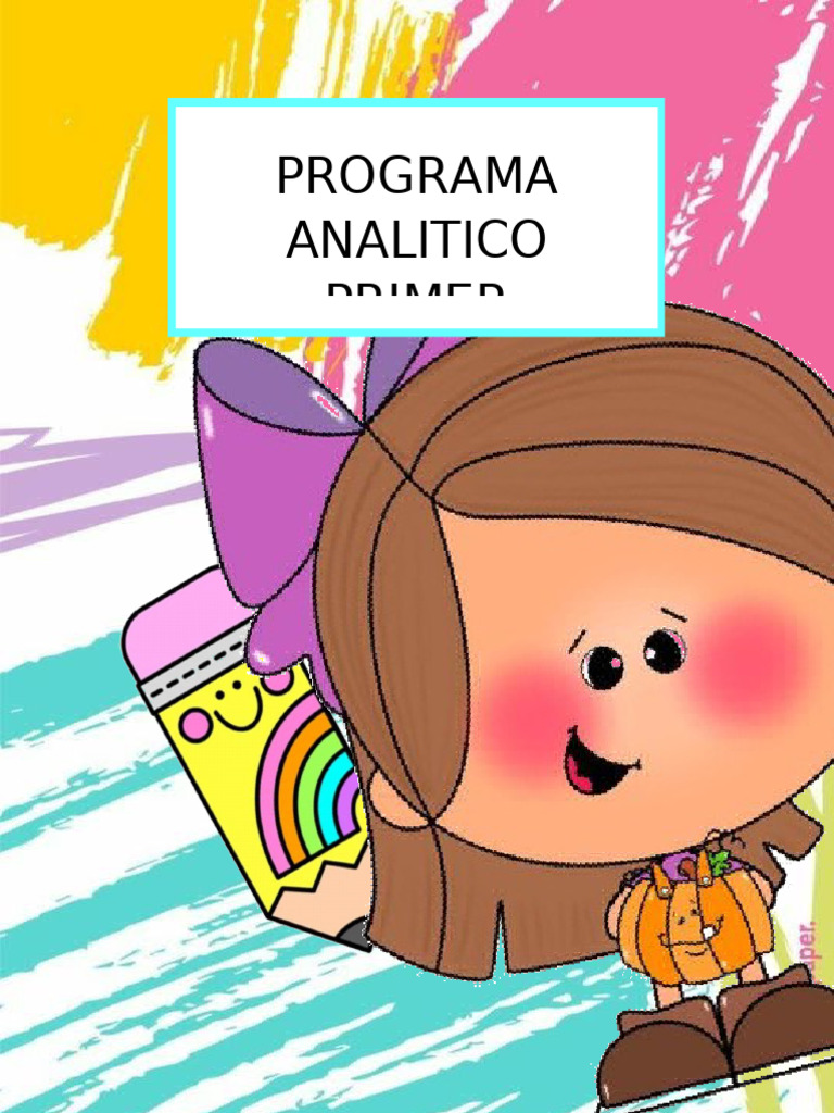 Ejemplo de Programa Analitico Actualizado | PDF