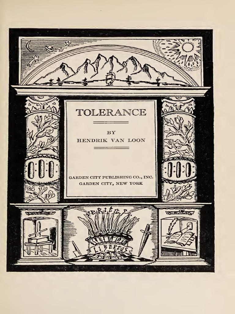 Tolerance by Hendrik Willem Van Loon | PDF