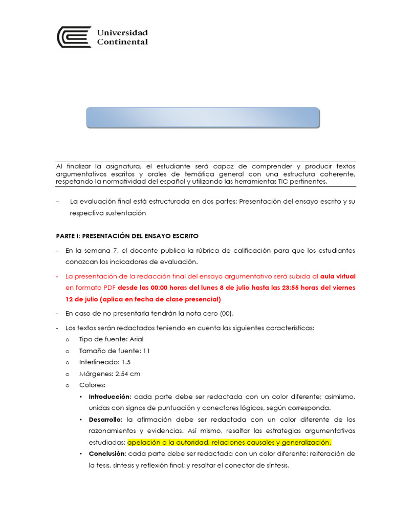 Consigna de trabajo - Evaluación final OFICIAL | PDF