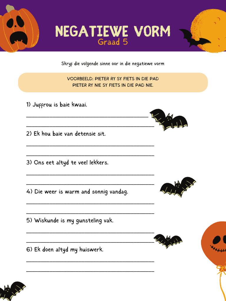 Negatiewe Vorm | PDF