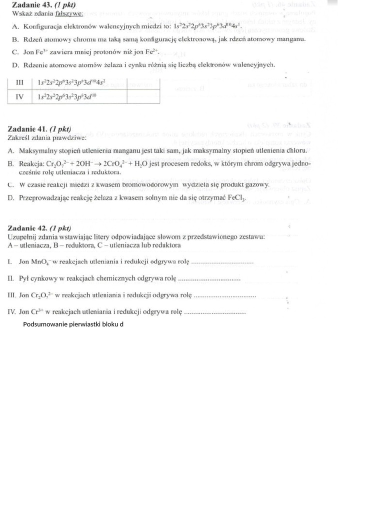Blok D Maturalne | PDF