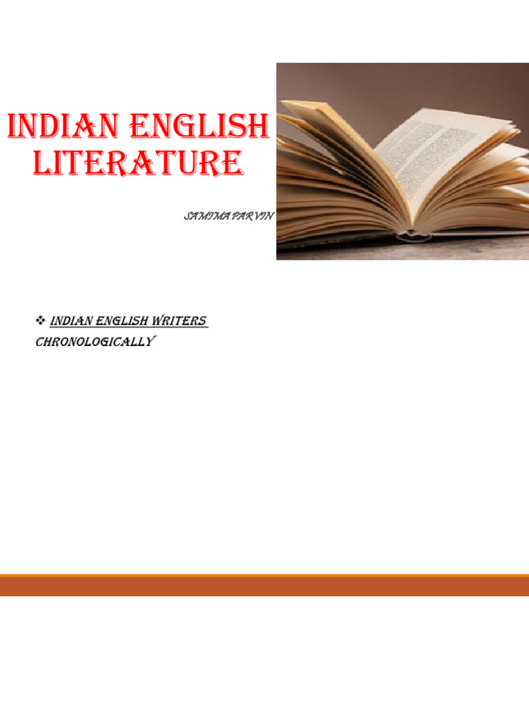 Indian English Literature | PDF