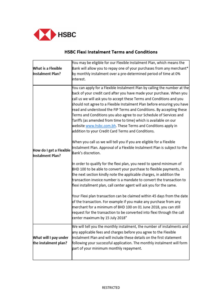 flexi-installment-terms-conditions | PDF