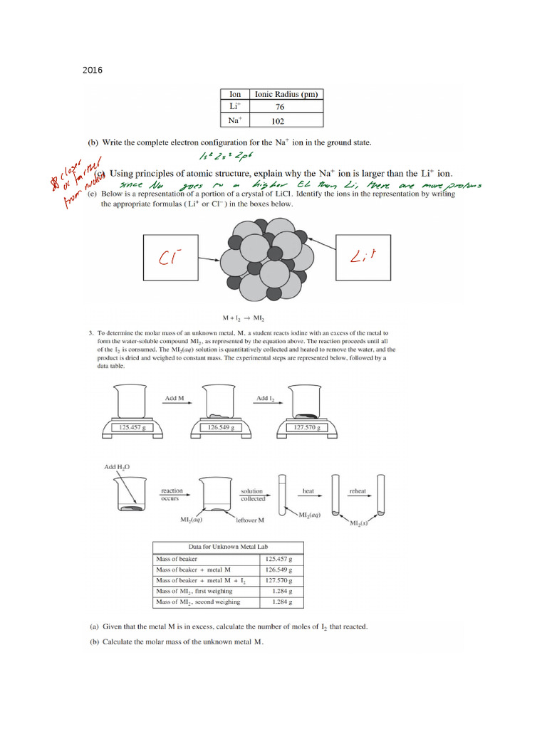 Unit 1 Practice Questions | PDF