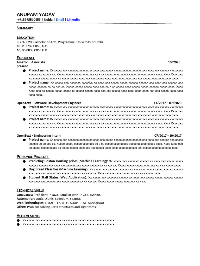 ARCHY GUPTA - resume (2) | PDF