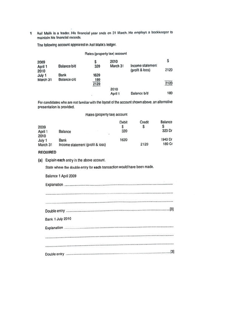 Ledgers & Principles | PDF