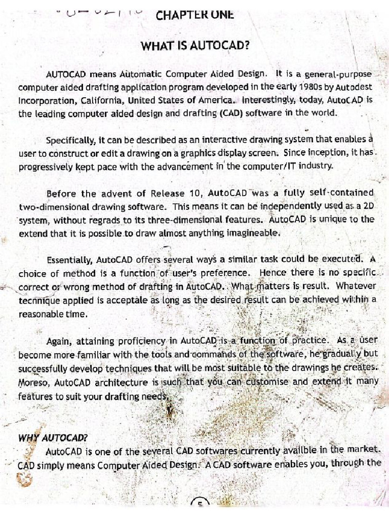 Auto Cad Cec 213 | PDF