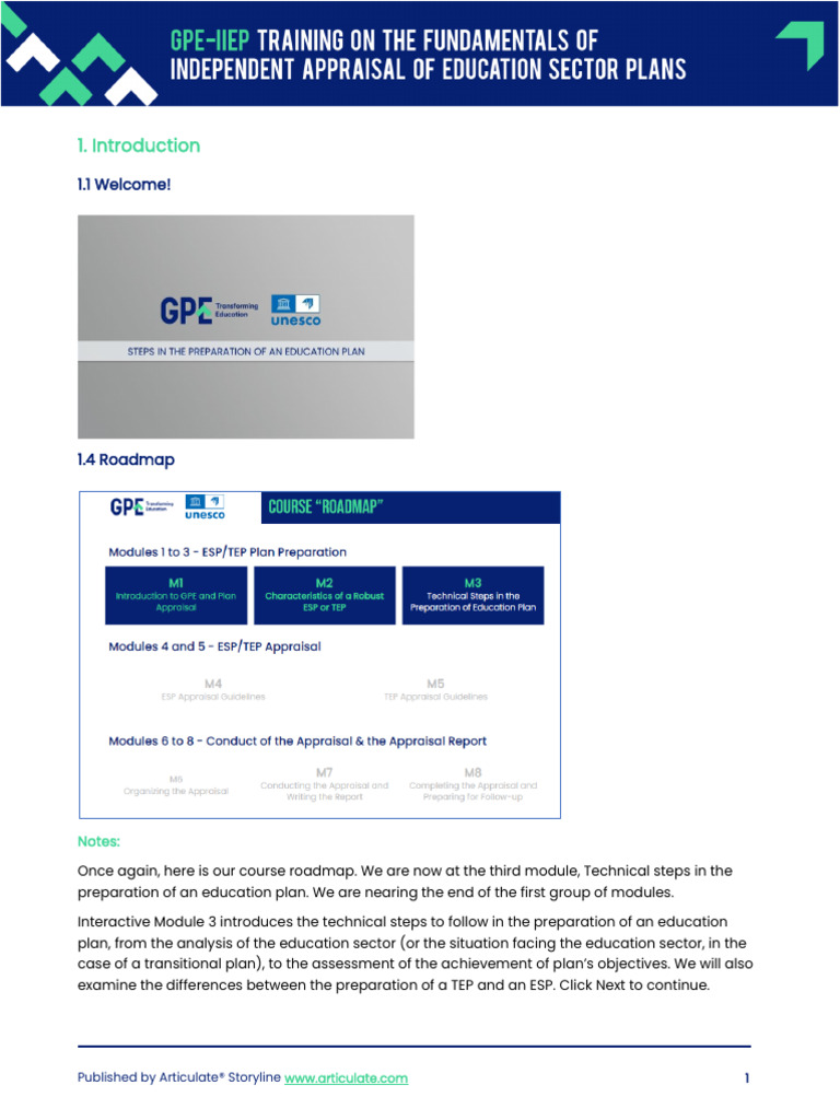 GPE IA NEW Module 3 EN Print | PDF