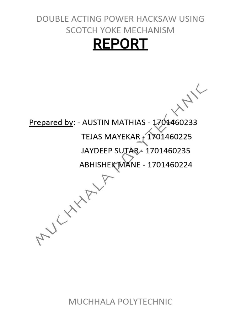 Report - (CPP) 2 | PDF