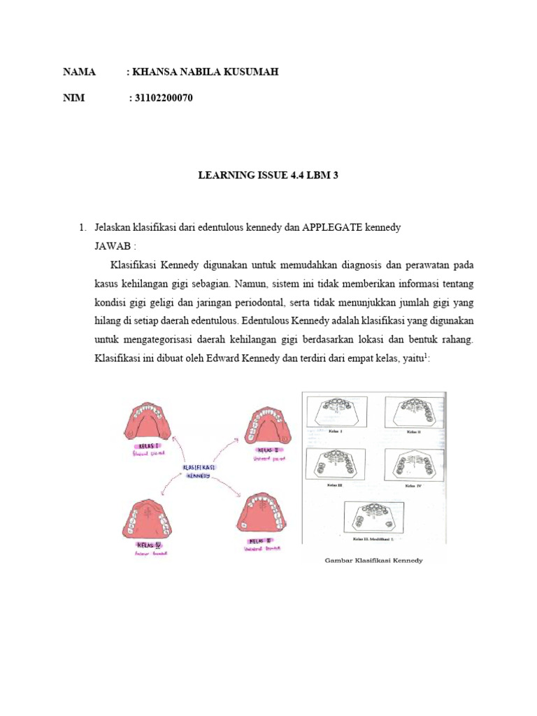 LEARNING ISSUE MODUL 4.4 LBM 3 | PDF