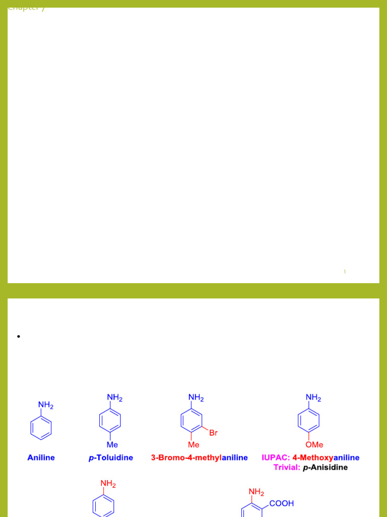 ,8-Chapter Seven-Amines | PDF | Amine | Unit Processes